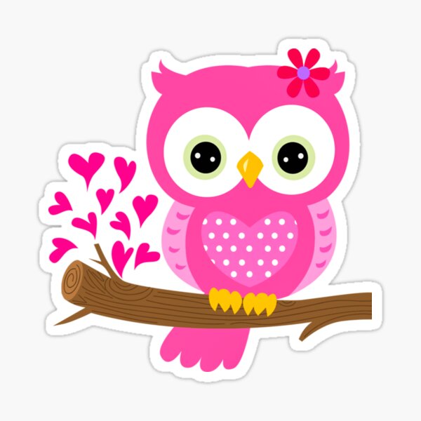 "Birds pink design" Sticker for Sale by faizu | Redbubble