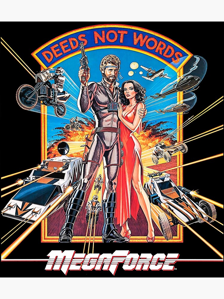 "Megaforce (1982)" Poster by attractivedecoy | Redbubble