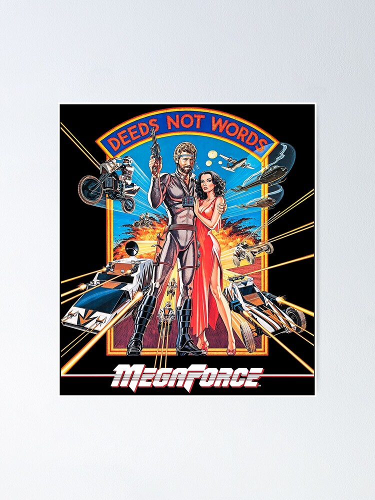 "Megaforce (1982)" Poster by attractivedecoy | Redbubble