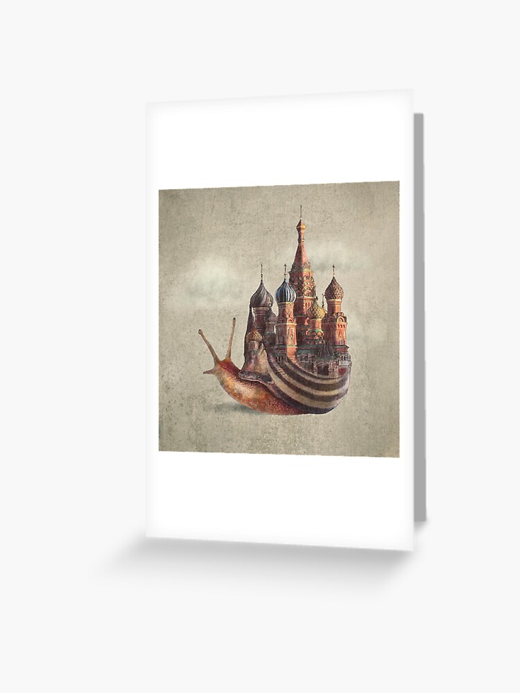 "The Snail's Daydream" Greeting Card for Sale by Eric Fan | Redbubble