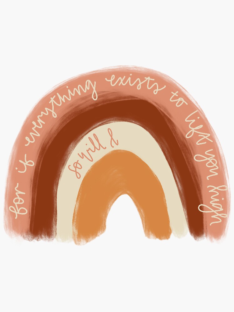 "So Will I" Sticker for Sale by thirtyoneco | Redbubble