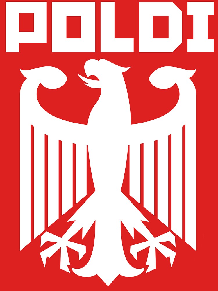 "Lukas Podolski "Poldi" T-Shirt" T-shirt for Sale by onenil | Redbubble ...