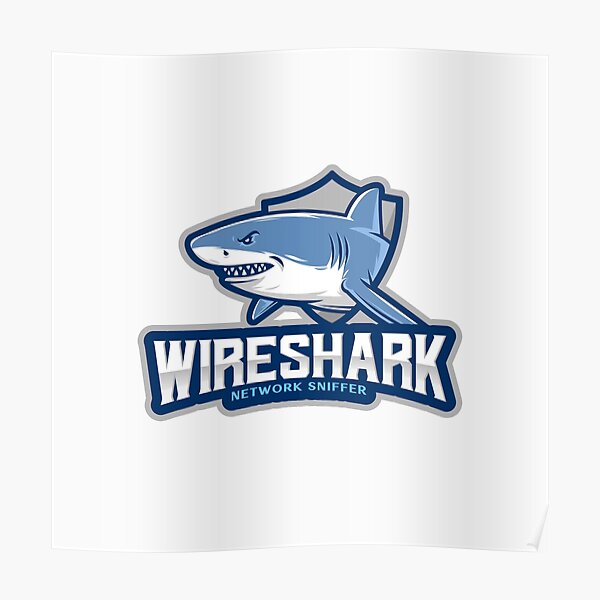 "Wireshark Network Sniffer" Poster for Sale by clubtee | Redbubble