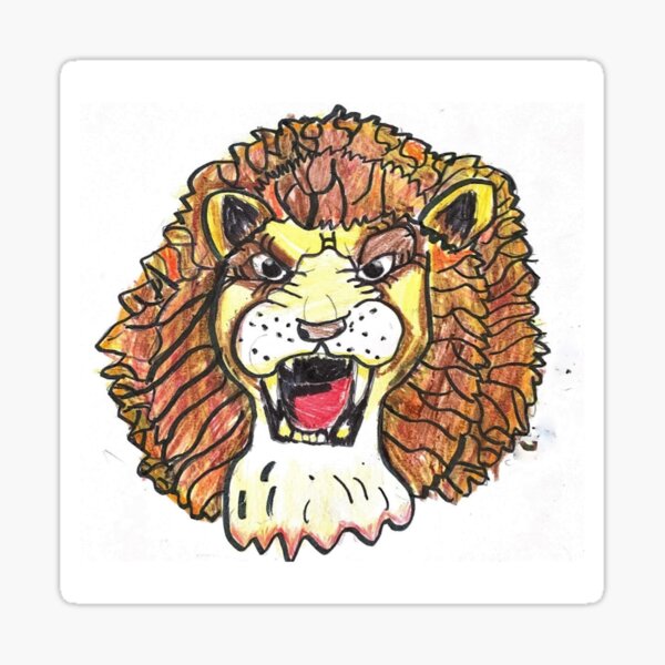 "Sanja Lion" Sticker by shazamishod | Redbubble