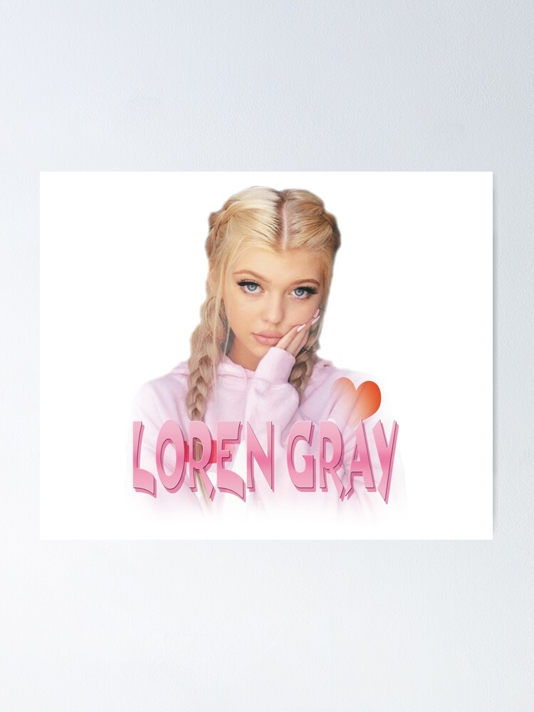 "loren gray" Poster for Sale by medosab | Redbubble