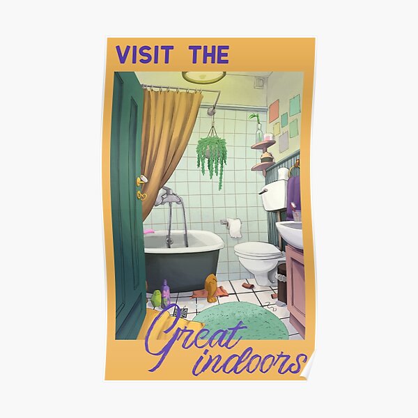 Póster «Visitar el gran interior.» de Krumla | Redbubble