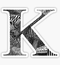 Letter K: Stickers | Redbubble