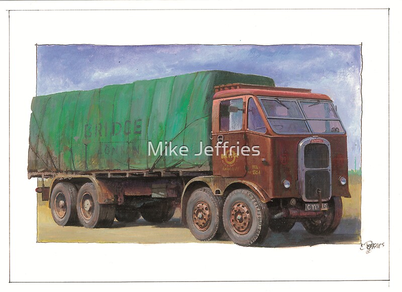"Scammell R8 " by Mike Jeffries | Redbubble