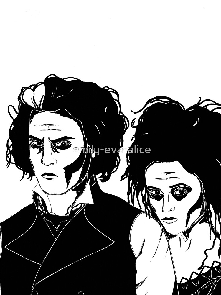 "Sweeney Todd & Mrs Lovett" T-shirt for Sale by emily-eva-alice ...