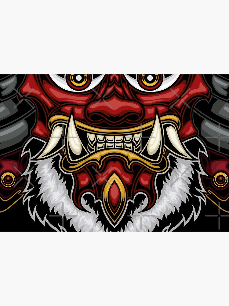 "Yakuma Leon of the Steppes" Mask for Sale by BJManchester | Redbubble