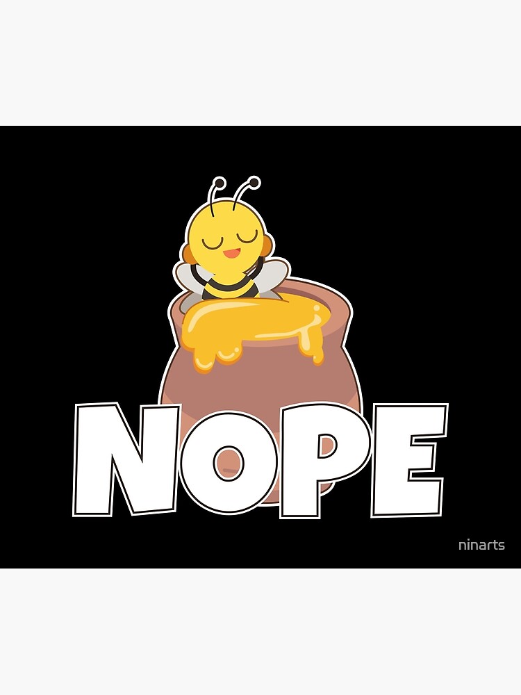 "Rotten bee in a honey pot" Poster for Sale by ninarts | Redbubble