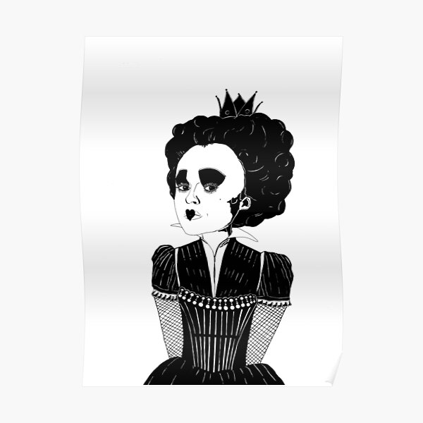 "Red Queen" Poster by emily-eva-alice | Redbubble