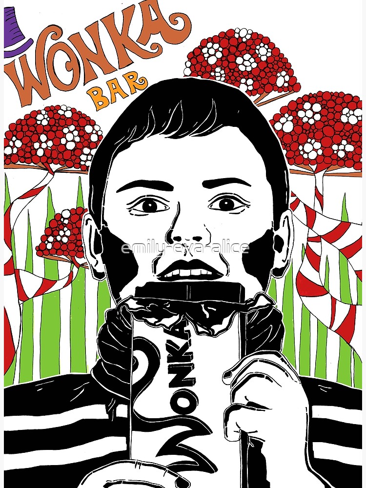 "Augustus Gloop" Art Print by emily-eva-alice | Redbubble