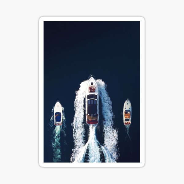 "Port And Starboard " Sticker by The-Drone-Man | Redbubble