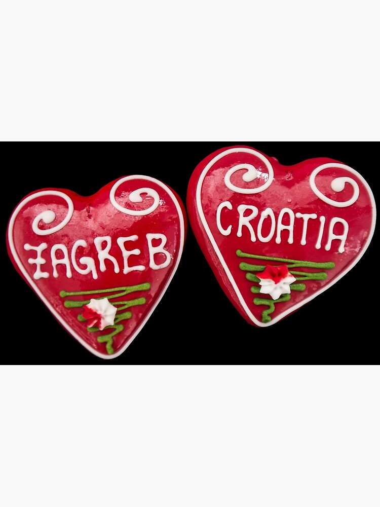 "Zagreb, Croatia: Heart-Shaped Licitar" Poster for Sale by raetucker ...