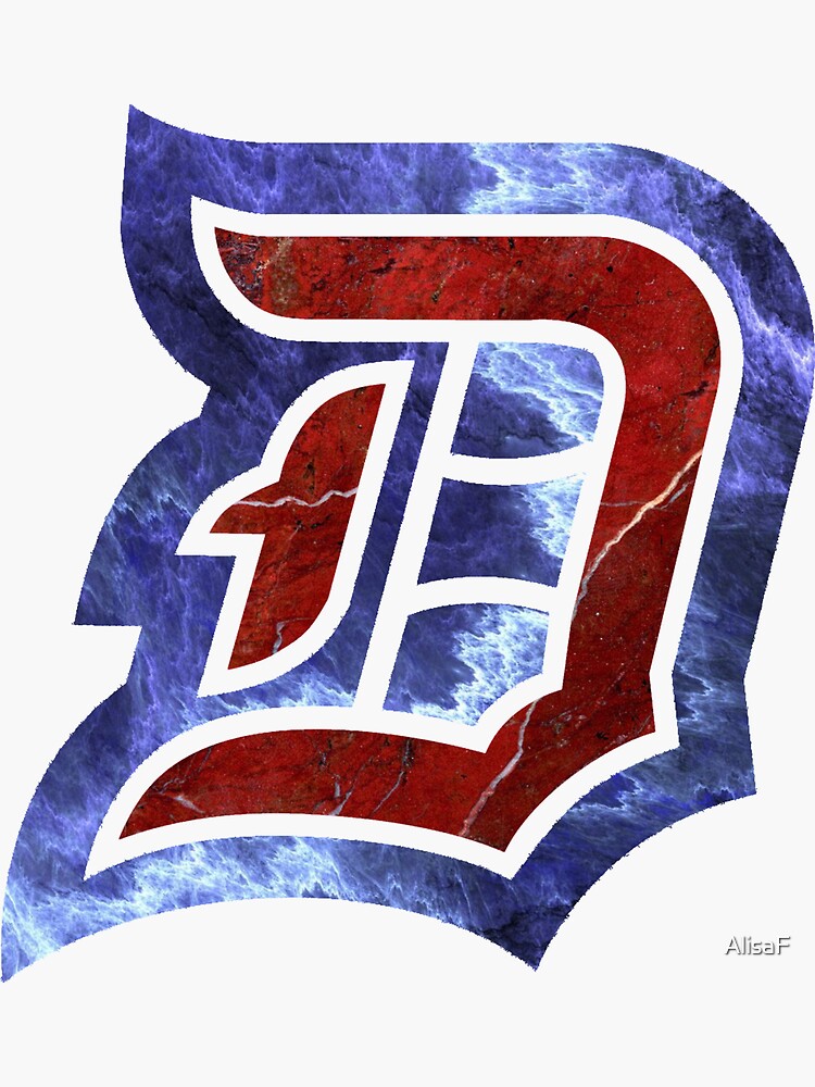 "Duquesne D Marble" Sticker by AlisaF | Redbubble