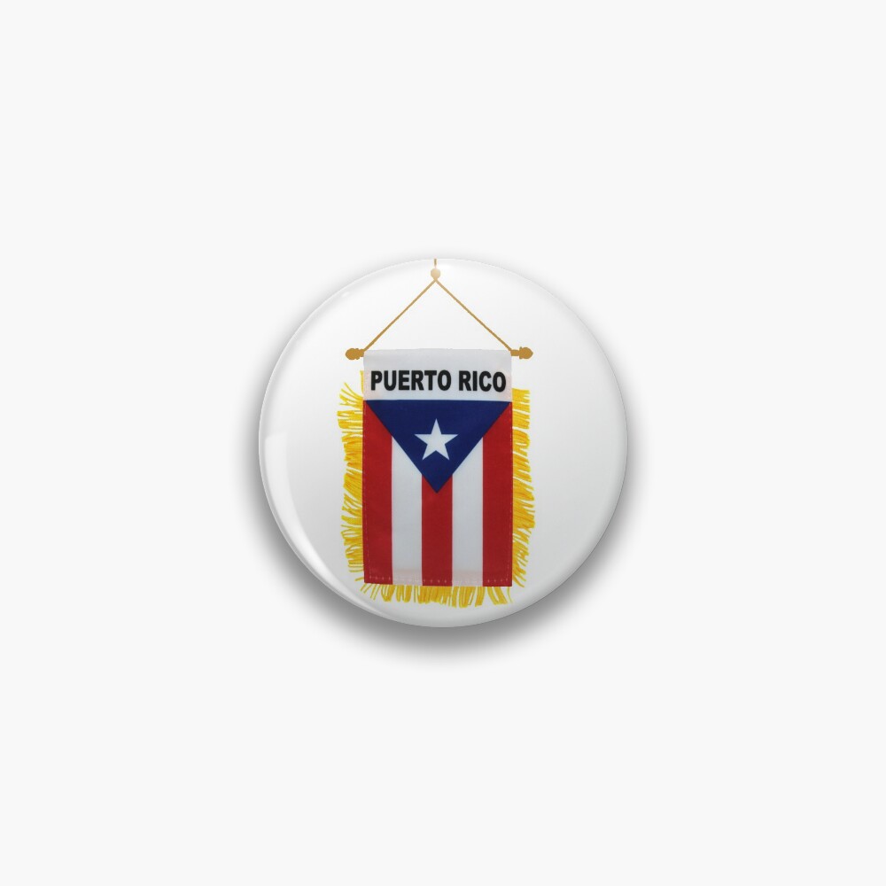 "Puerto Rican Hanging Window Flag Banner" Sticker for Sale by ...