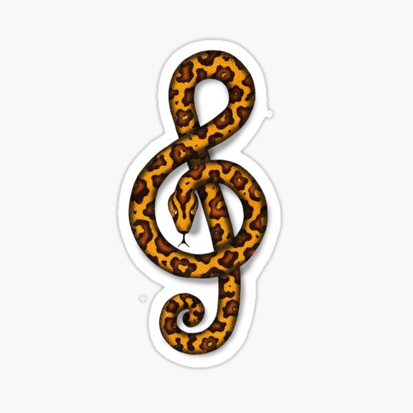 "The Boa Conductor" Sticker for Sale by Joozu | Redbubble