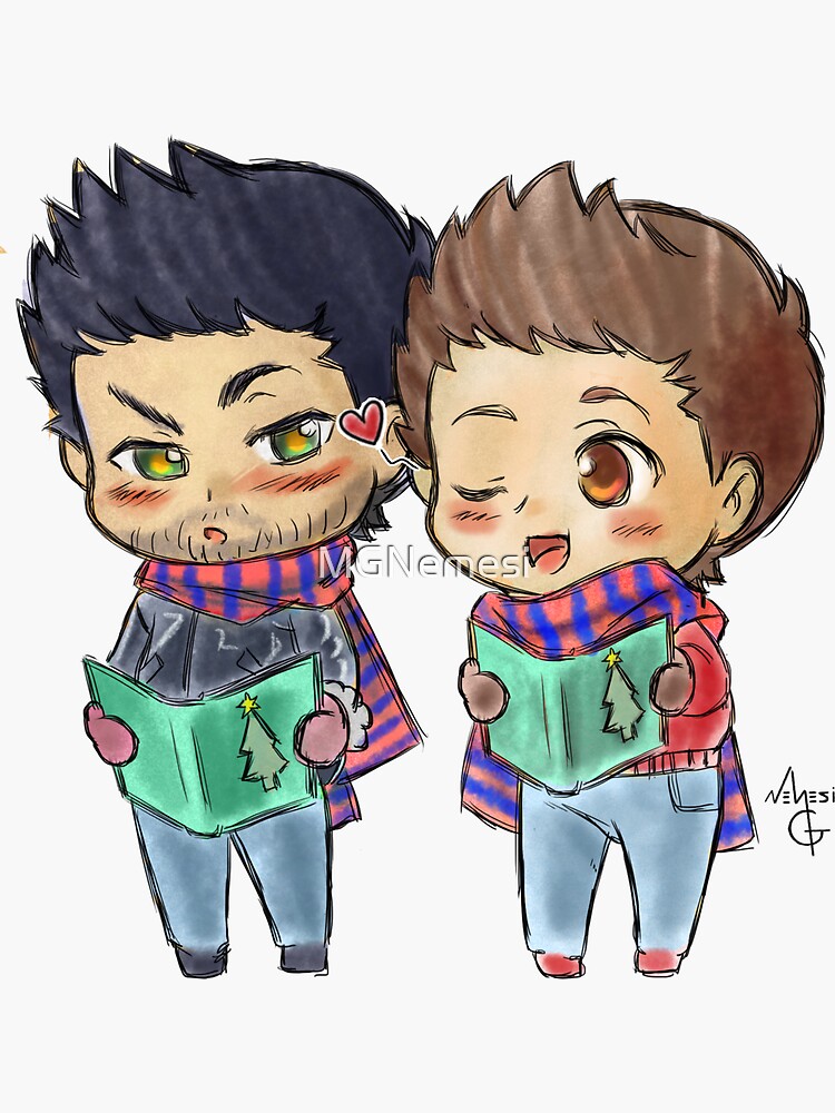 "Caroling 3" Sticker for Sale by MGNemesi | Redbubble