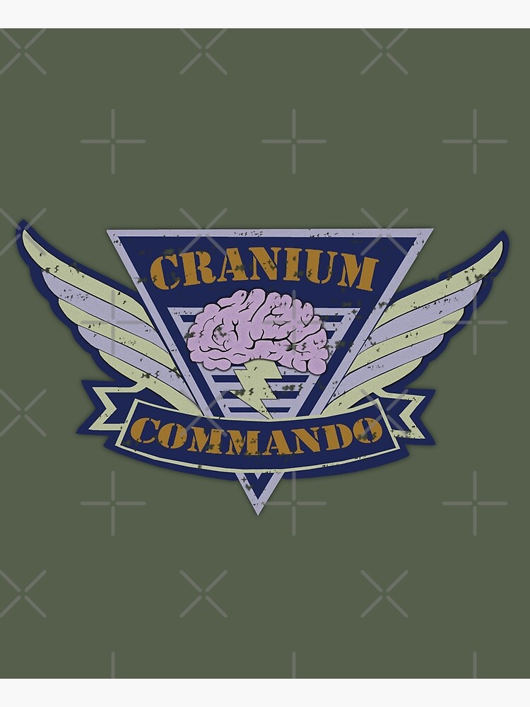 "Cranium Commando" Poster by EpcotServo | Redbubble
