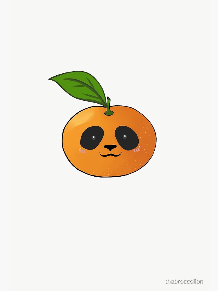 "The Pandarin - Panda meets Mandarin (small)" Poster by thebroccolion ...