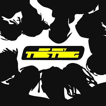 "testing minimal album cover" Poster for Sale by SimonNeedham | Redbubble