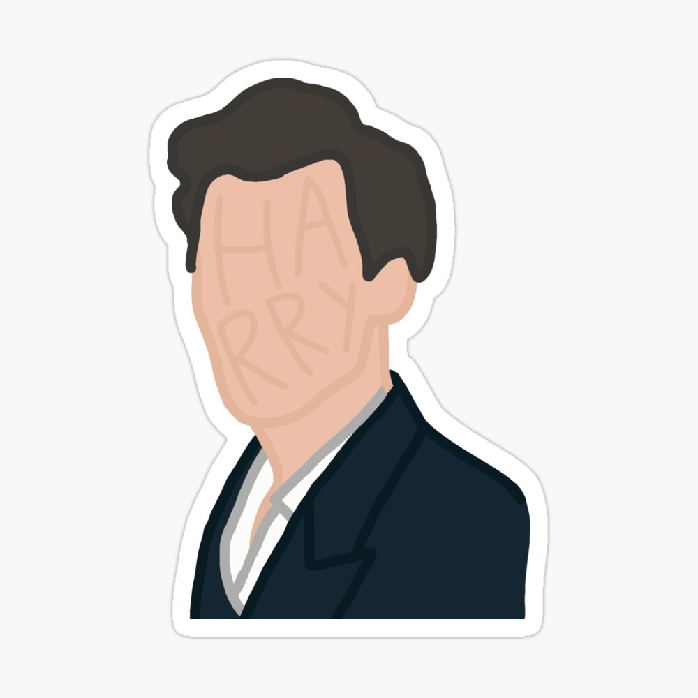 Paper Stickers, Labels & Tags Harry Styles Sticker #6 One Direction, 1D ...