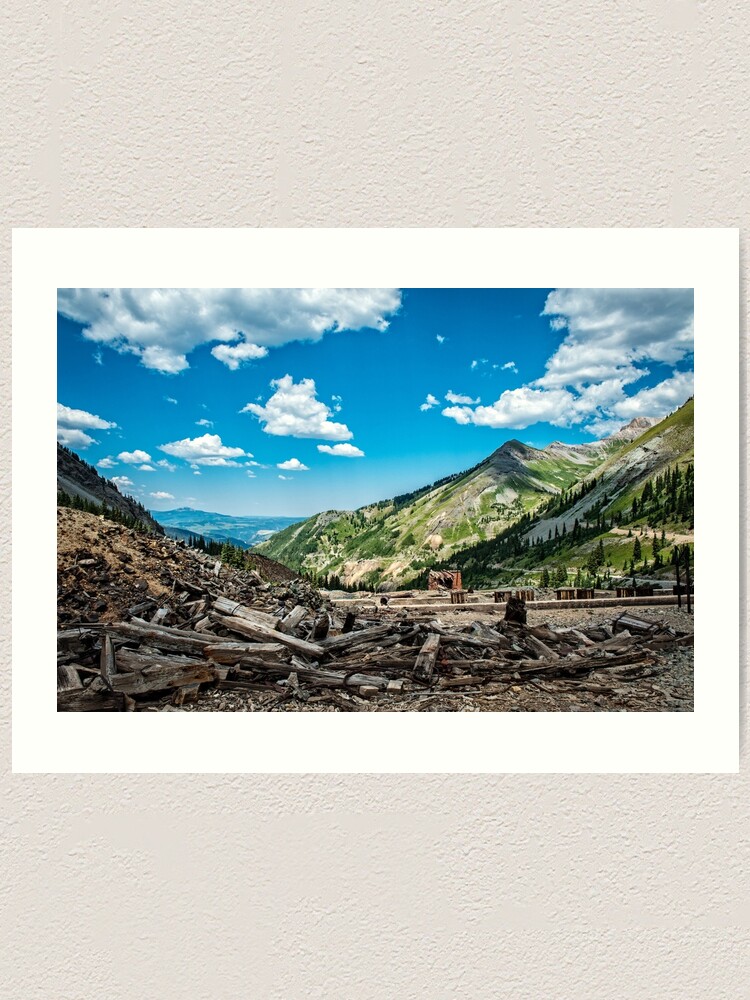 "Tomboy Mine Ghost Town" Art Print for Sale by GeorgeBuxbaum | Redbubble