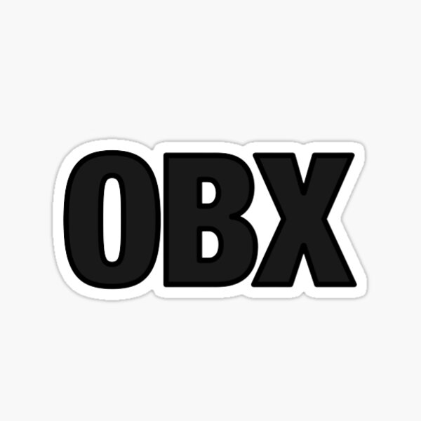 "OBX" Sticker by doodle-and-draw | Redbubble
