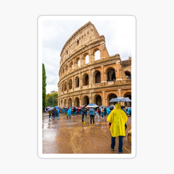 "The Colosseum in Rome, Italy" Sticker by debbieannpowell | Redbubble