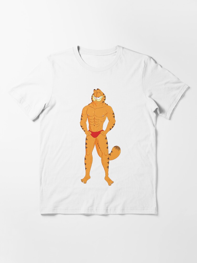 "Buff Garfield" T-shirt for Sale by aniix5 | Redbubble | garfield t ...