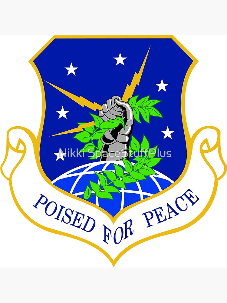 "91st Missile Wing (91 MW) Crest" Poster for Sale by Spacestuffplus ...