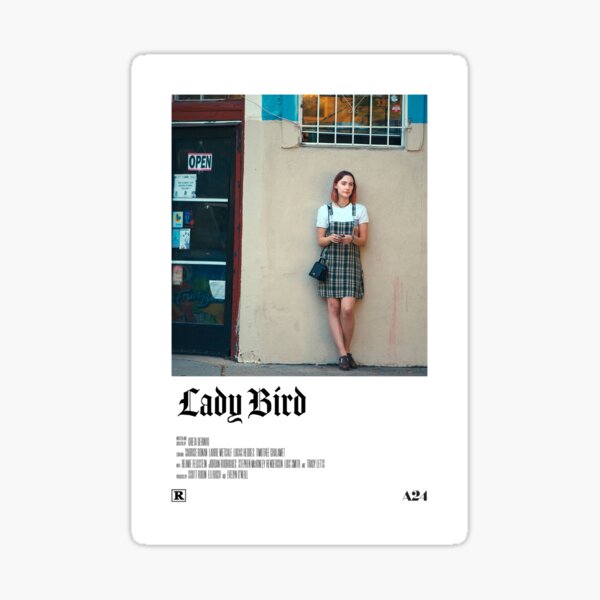 "Lady Bird" Sticker for Sale by lizharkins | Redbubble