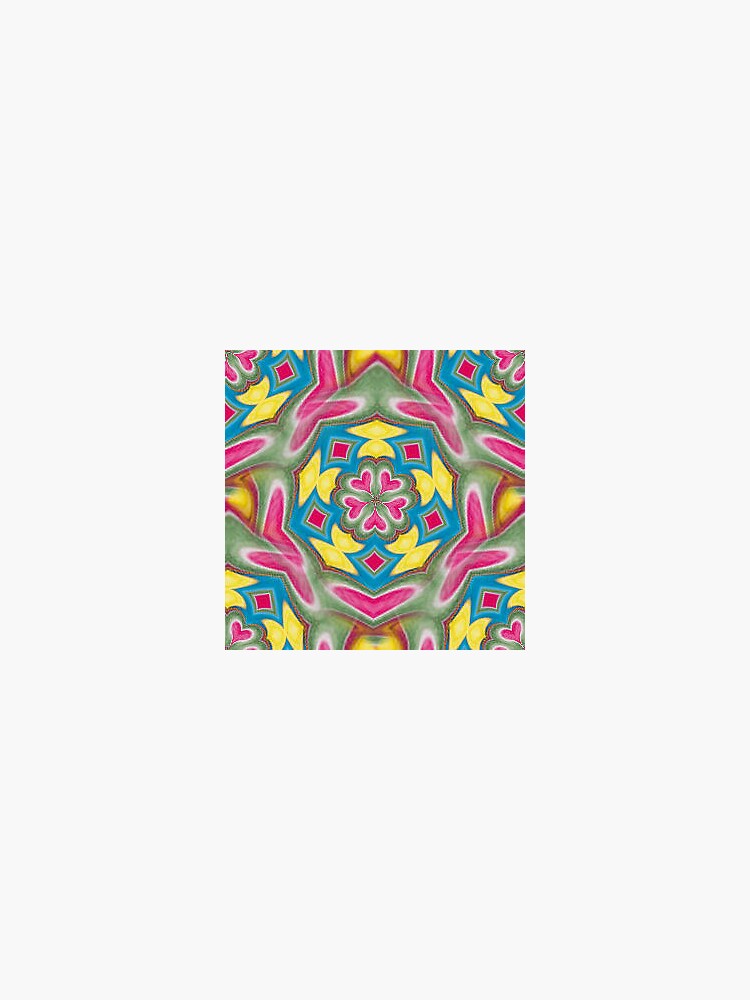 "Colorful and Stylish Ankara African Print Background" Sticker by ...