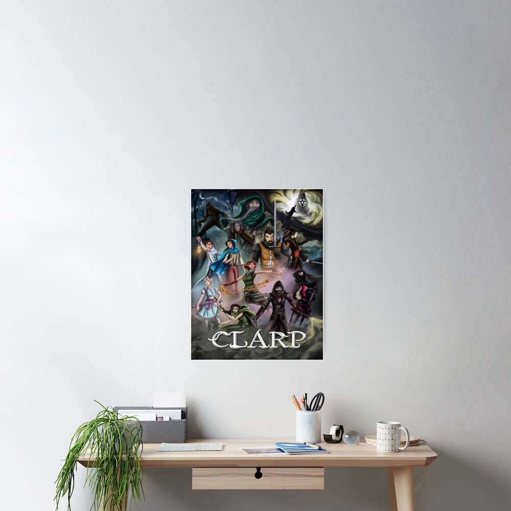 "C-LARP Season One Poster" Poster for Sale by C-LARP | Redbubble