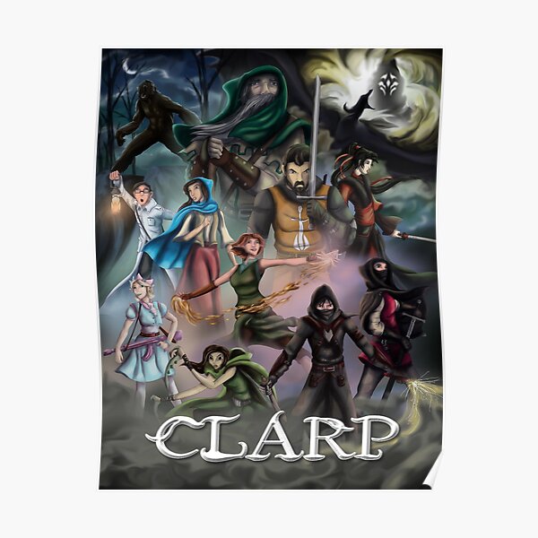 "C-LARP Season One Poster" Poster for Sale by C-LARP | Redbubble