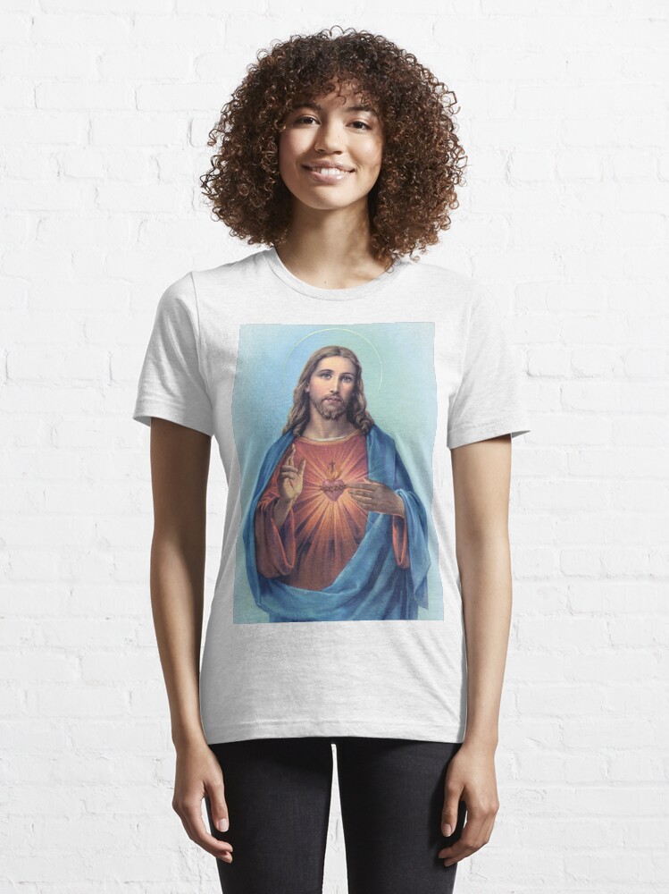 "Sacred Heart of Jesus " T-shirt for Sale by RBEnt | Redbubble | sacred ...