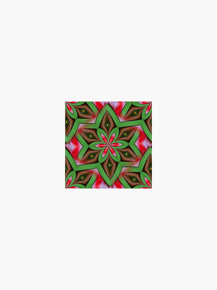 "Colorful and Stylish Ankara African Print Inspired Background" Sticker ...