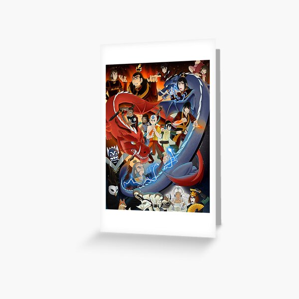 "Avatar: The Last Airbender" Greeting Card by KumoriDragon | Redbubble