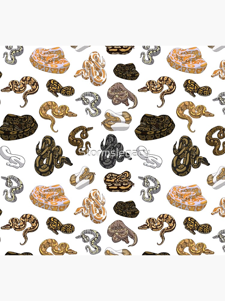 Ball Python Morph Snake Pattern Socks