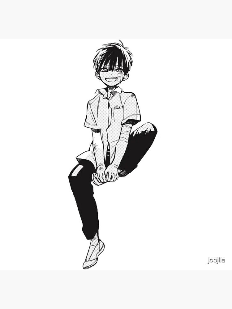 "Hanako Sitting Manga Cap" Poster for Sale by joojlia | Redbubble