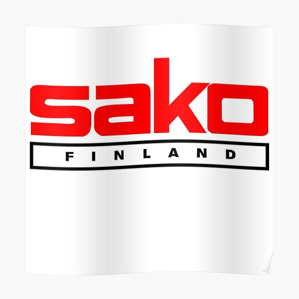 "SAKO Logo" Poster for Sale by srenro | Redbubble