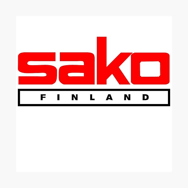 "SAKO Logo" Photographic Print for Sale by srenro | Redbubble
