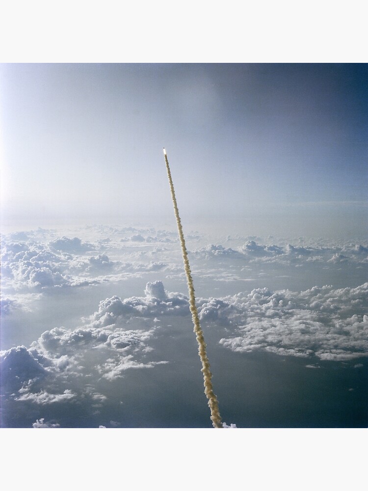 "Challenger Space Shuttle Launch Cape Canaveral" Poster for Sale by ...