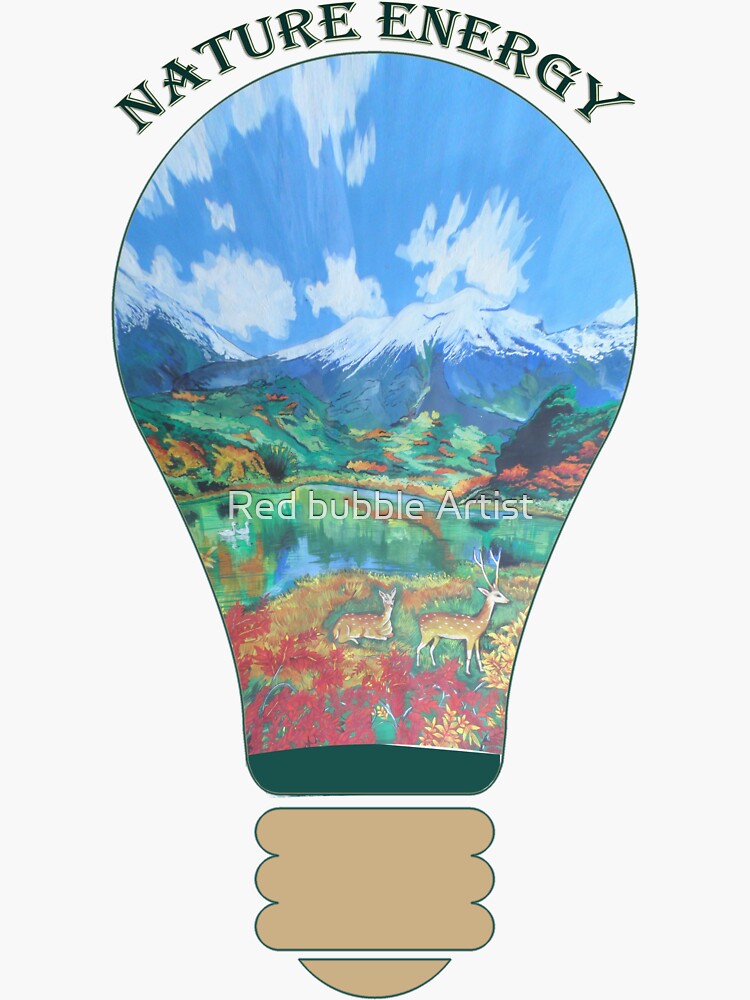 "Nature cape " Sticker for Sale by Nandika-Dutt | Redbubble