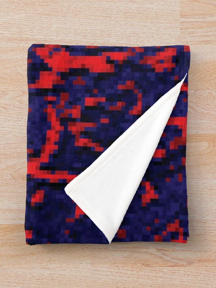 "FIREBLU" Throw Blanket for Sale by tastyspleentv | Redbubble