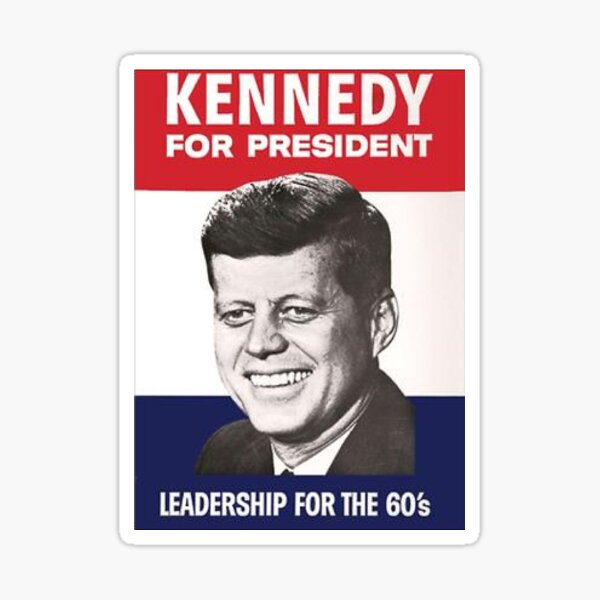 John F Kennedy Stickers | Redbubble