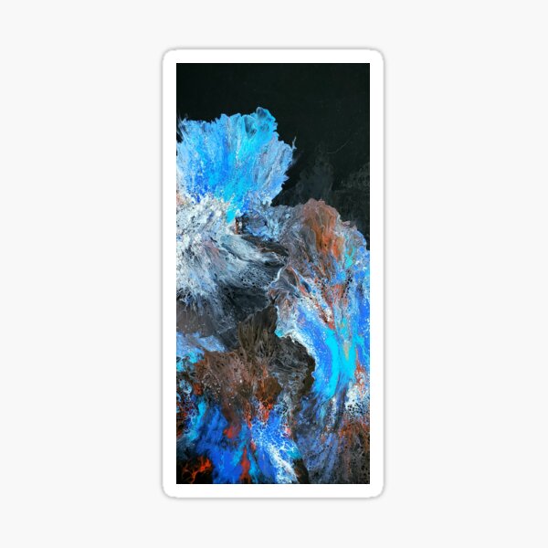 "Ocean tide" Sticker for Sale by FaeLuneStudio | Redbubble