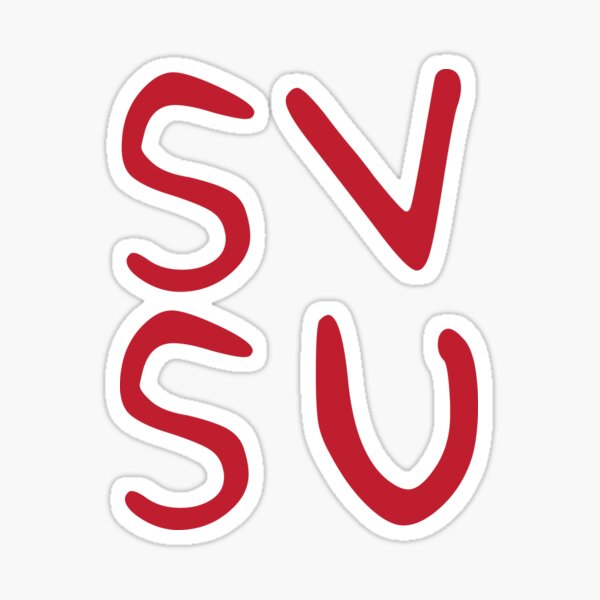Svsu Stickers | Redbubble