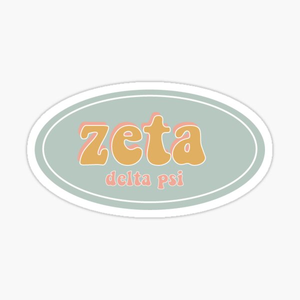 "Zeta" Sticker by oliviafaith99 | Redbubble